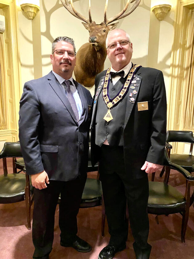 Bellefonte Elks host district VP | News, Sports, Jobs - The Express